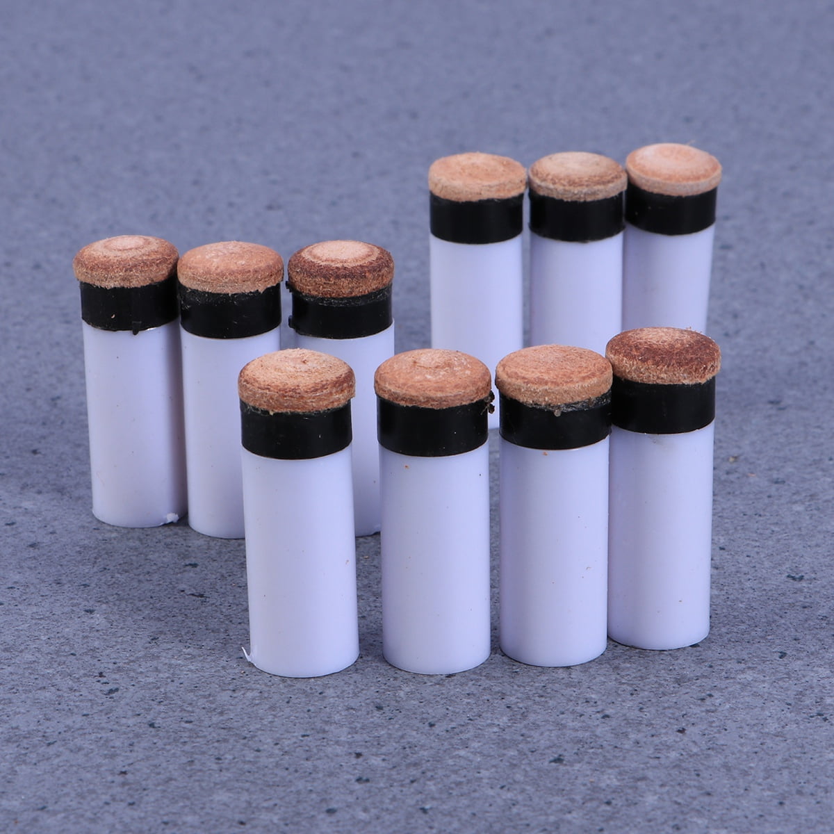 SWETRACE 10Set Pool Repair Kit Brown Rubber 1.2x1.2x3.5in - Walmart.com