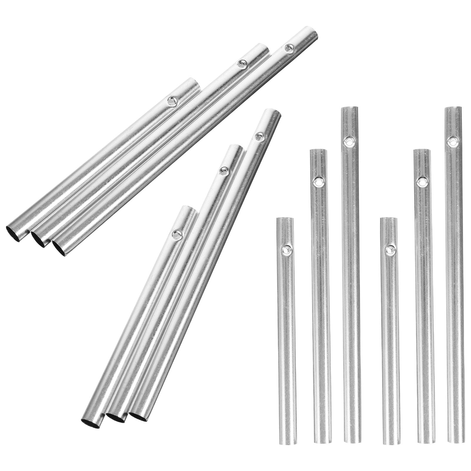 SWETRACE 12Pcs Silver Aluminum Wind Chime Tubes for Diy Projects Family ...