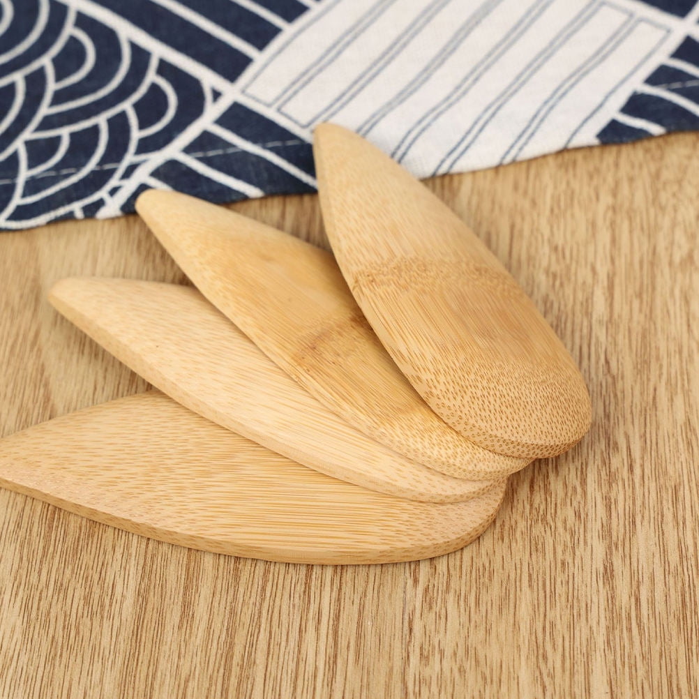 SWETRACE 12Pcs Small Scoops for Canisters Tiny and Ergonomic Bamboo ...