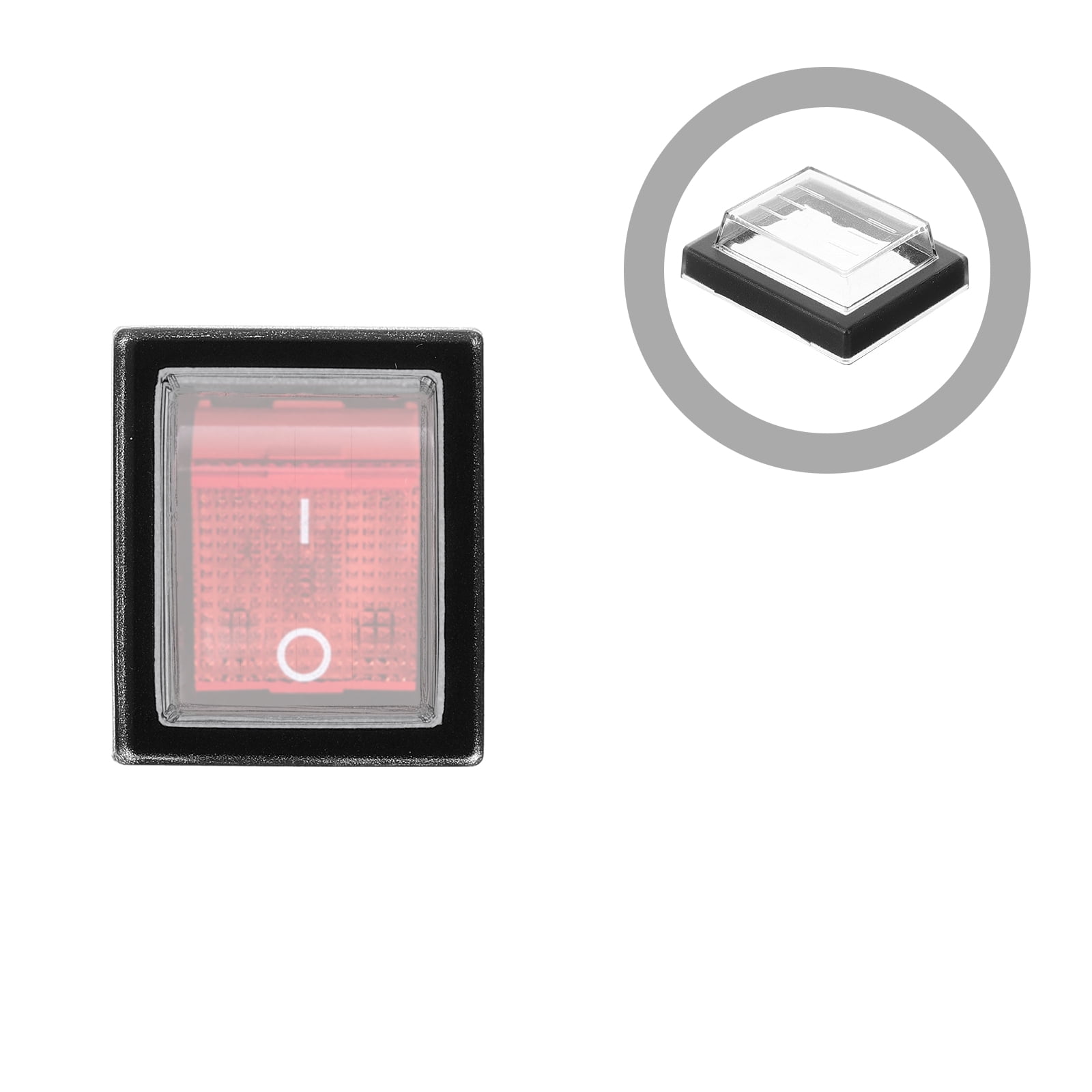 SWETRACE 15Pack KCD4 Two-Pin Design Silicone Push Button Cover With ...