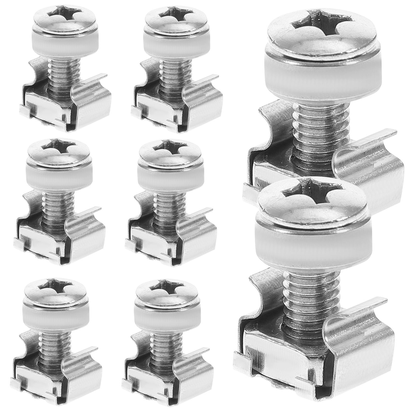 SWETRACE 16 Sets Cage Nut and Screw Set for Prevention in Cabinets ...