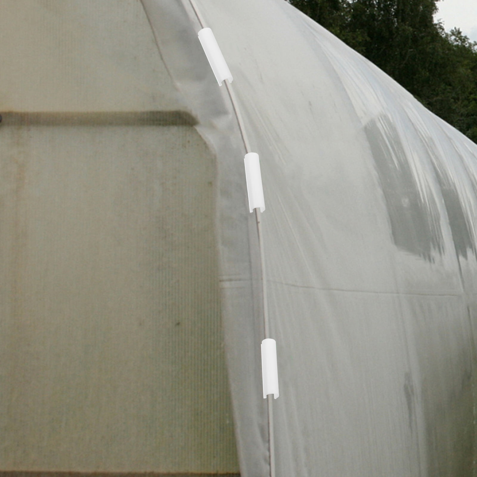 SWETRACE 16Pcs PVC Pipe Clips for Building Greenhouses in Agriculture ...