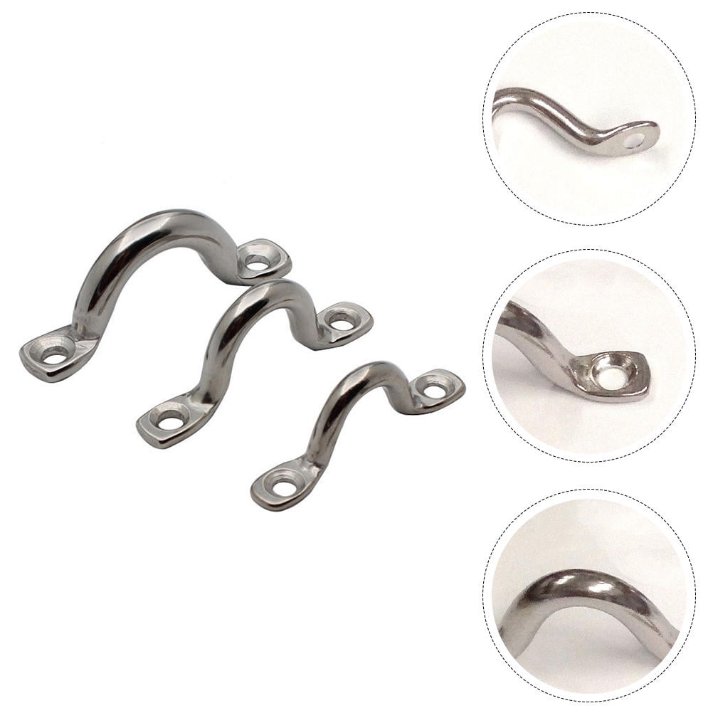 SWETRACE 18Pcs 316 Stainless Steel Kayak Eyelets for Kayak Deck Loop 5 ...