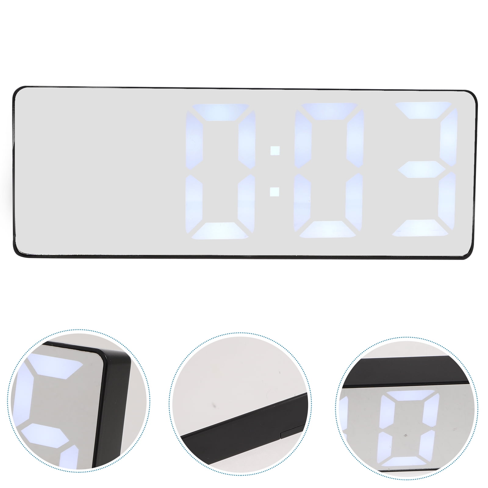 SWETRACE 1Pack Bedside Alarm Clock with Snooze and Brightness ...