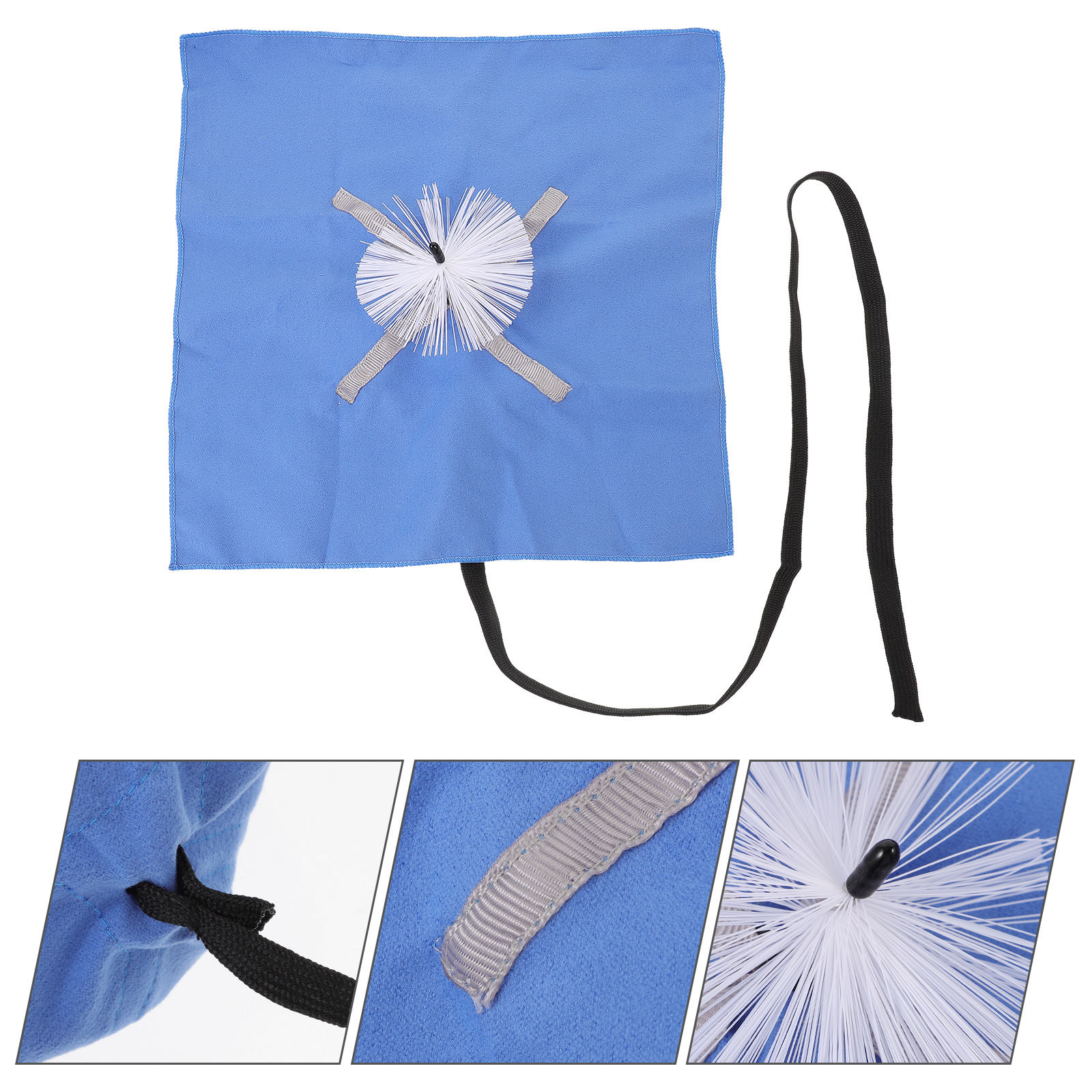 SWETRACE 1Pack Blue Double Faced Pile Saxophone Cleaning Cloth for ...