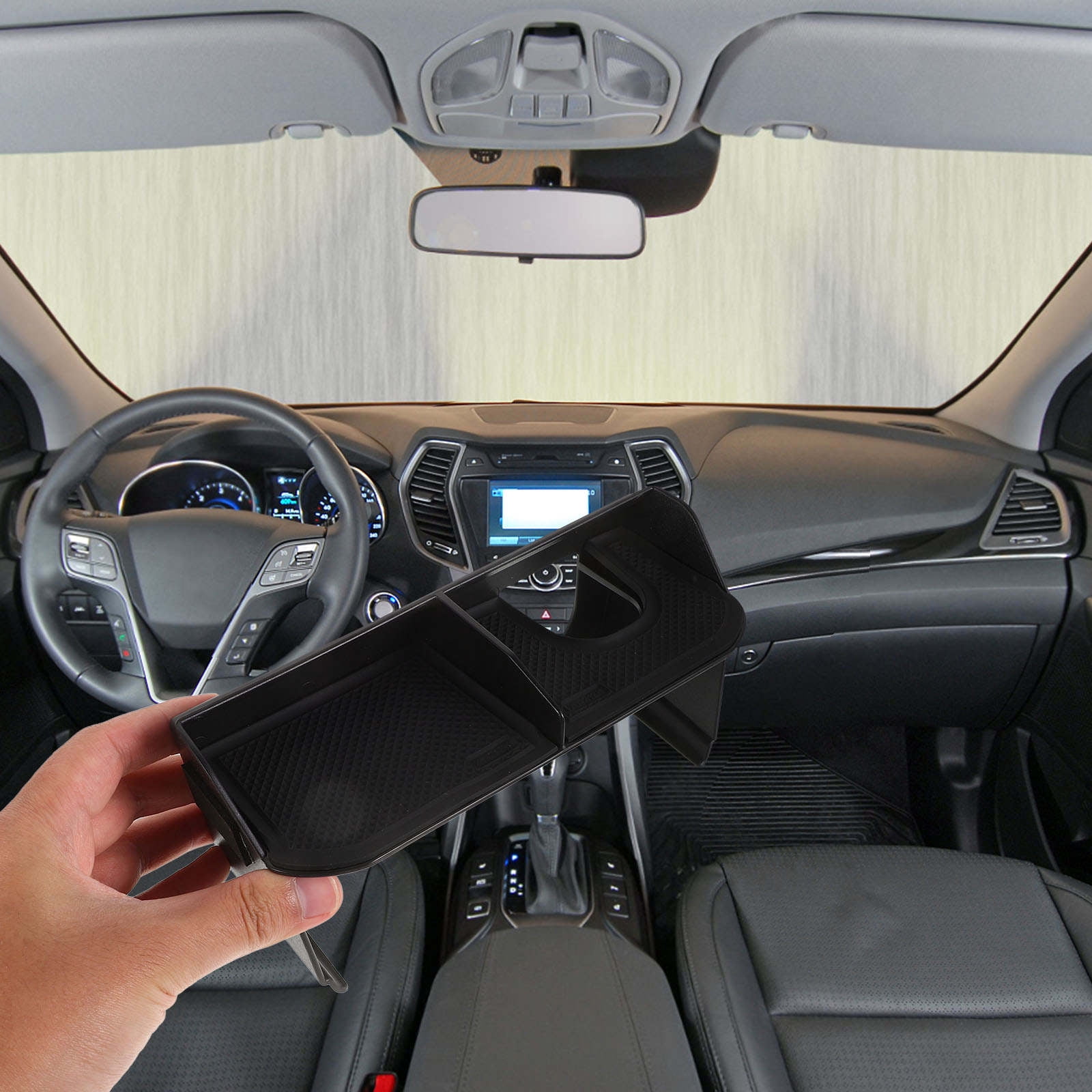 SWETRACE 1Pack Car Center Console Storage Tray Multi-Compartment Design ...
