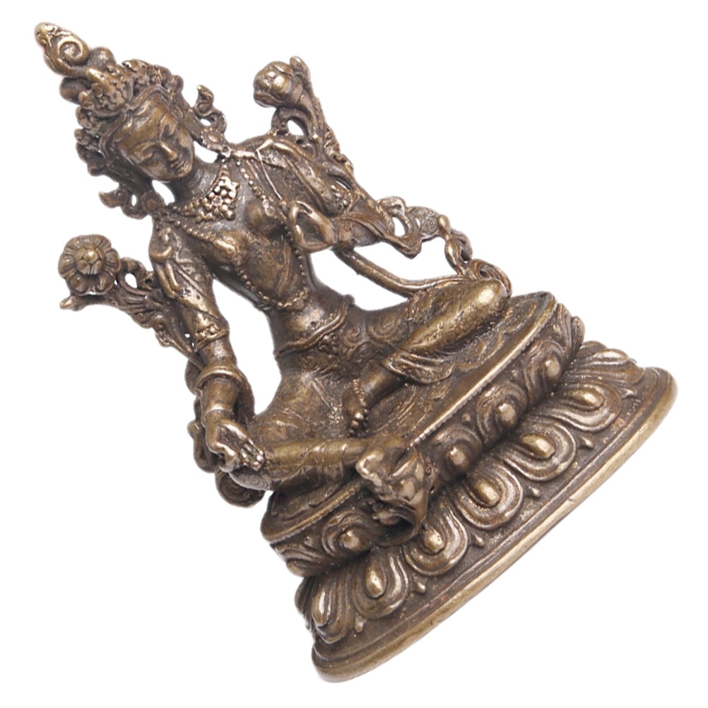 SWETRACE 1Pack Copper Statue Desktop Sculpture Retro Design For Indoor ...