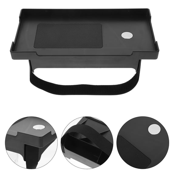 SWETRACE Dashboard Organizer Box Center Console Tray Black Plastic ...