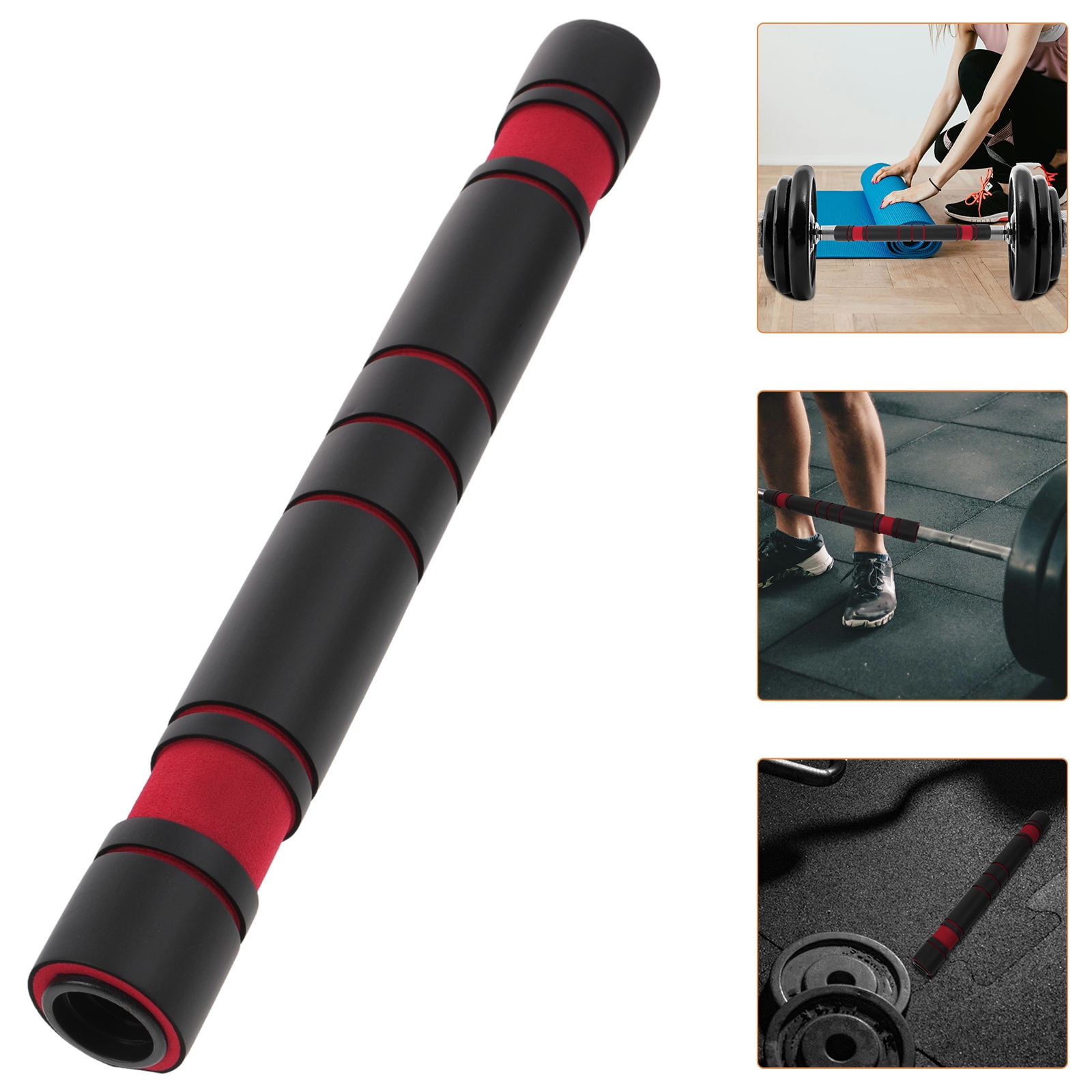SWETRACE 1Pack Dumbbell Connecting Stick Steel Foam Strength Training ...