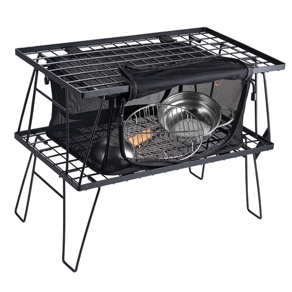 SWETRACE Cutlery Bag for Outdoor Camping Cooking Utensil Bag Black 1Set ...