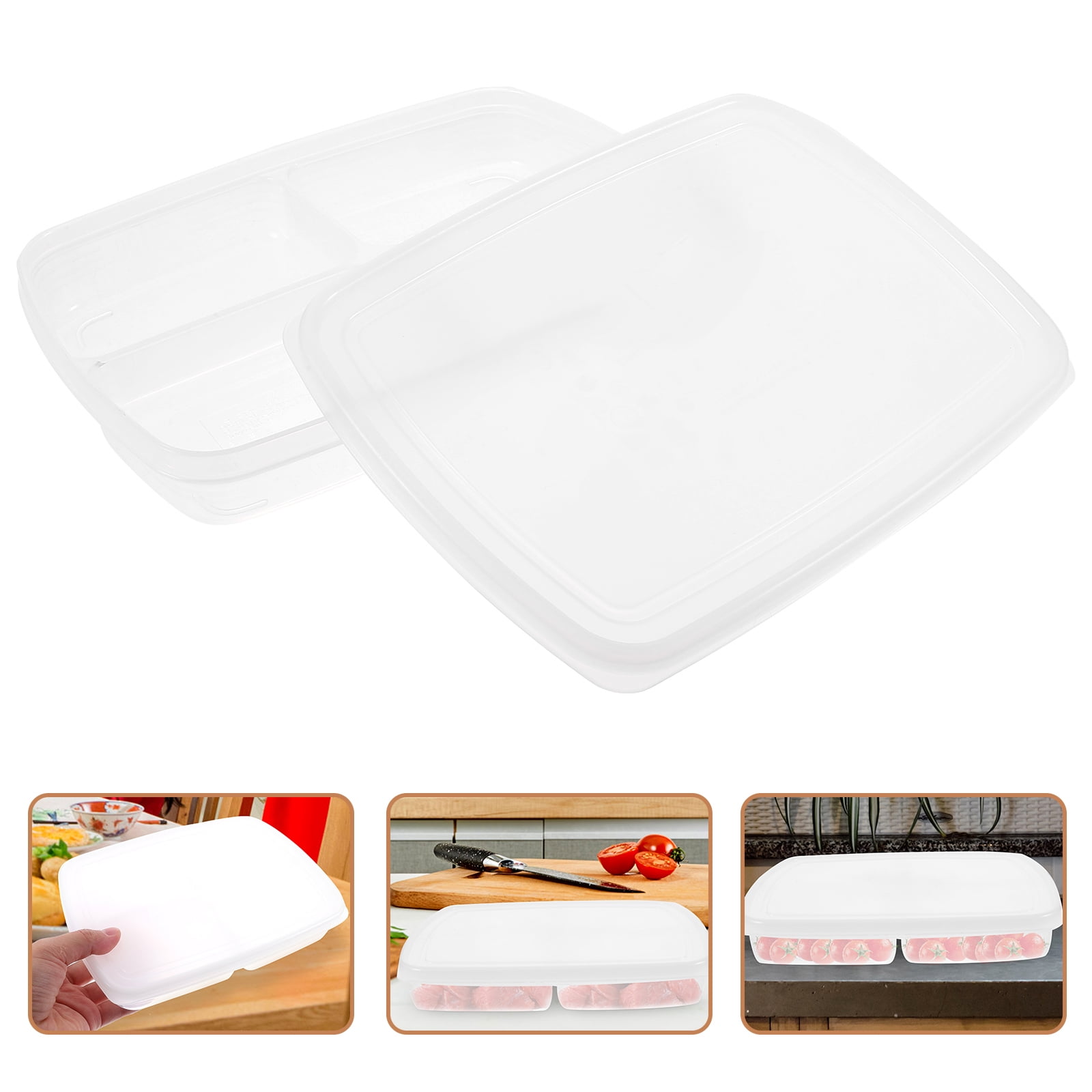 SWETRACE 1Pack Fridge Storage Box Transparent PP for Freezing and ...