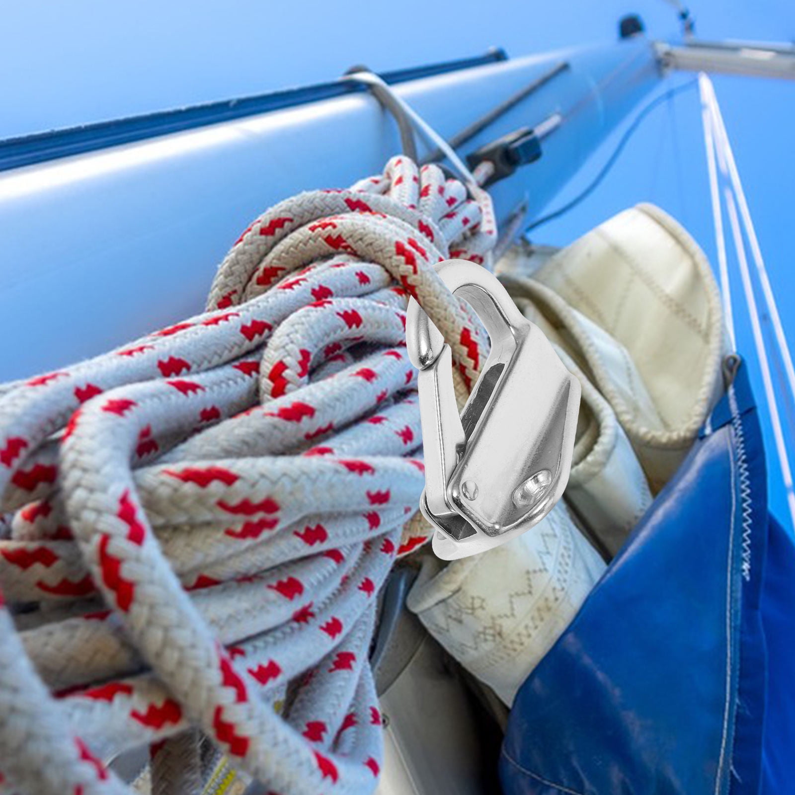 SWETRACE Stainless Marine Hanger Spring Hook Marine Grade Stainless ...