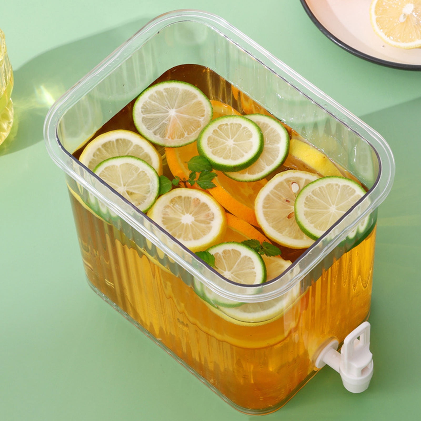 SWETRACE 1Pack Impact-resistant Water Jug for Fridge with Transparent ...