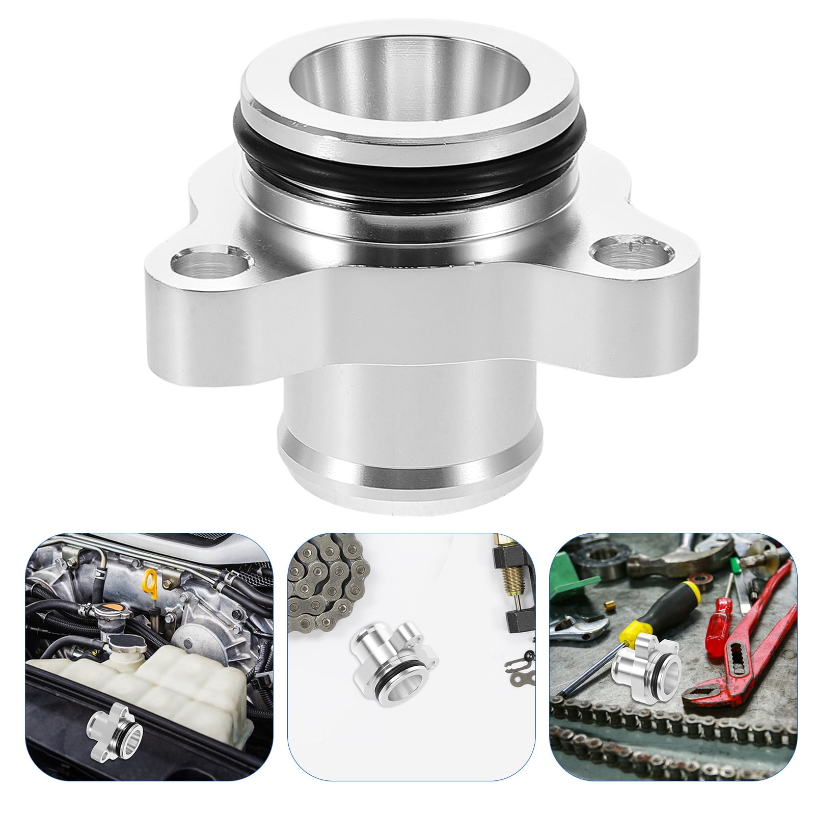 SWETRACE 1Pack Metal Automotive Water Hose Fitting for Car Engine ...