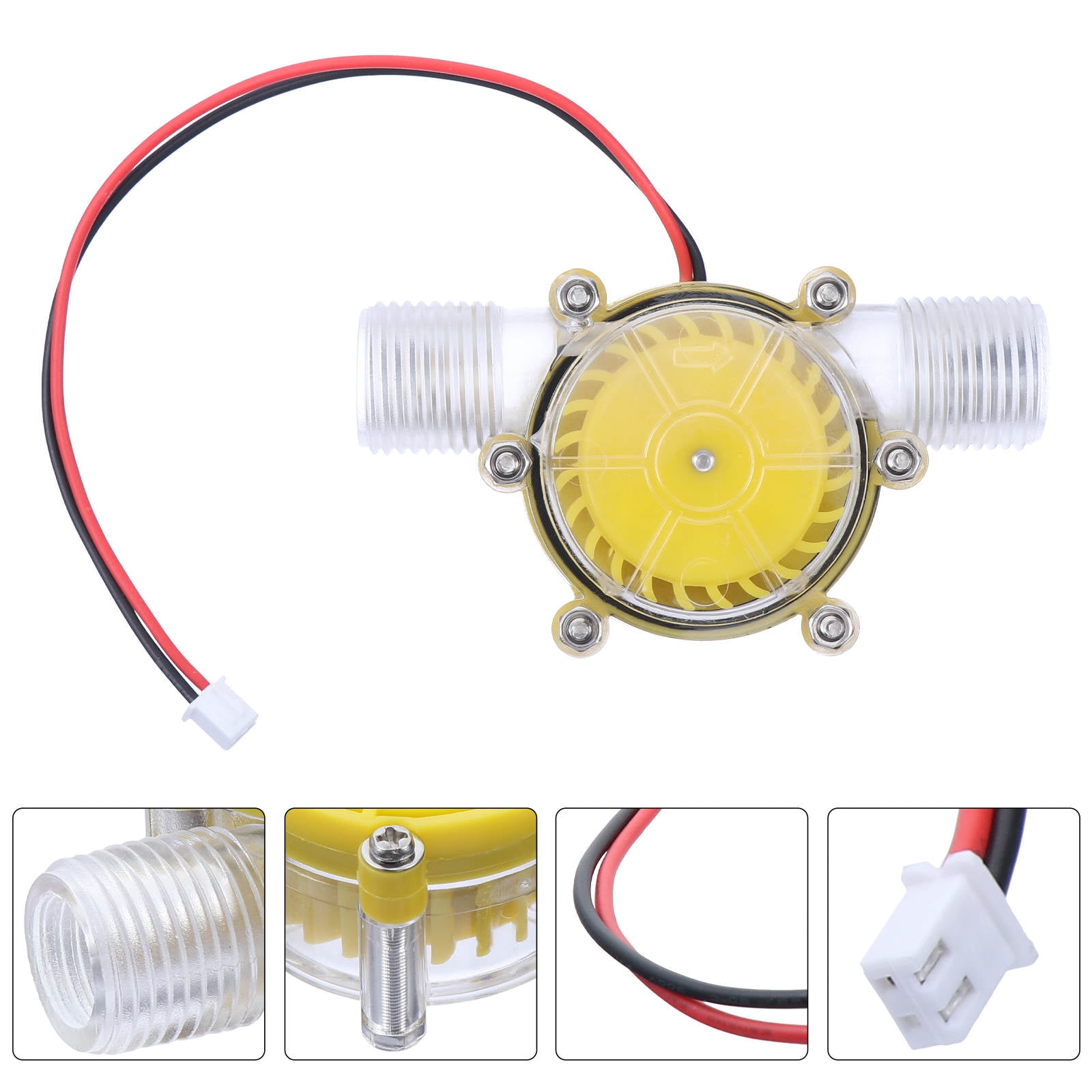 SWETRACE 1Pack Micro-Hydro Generator For Smart Faucets Featuring Low Water Pressure Start ...