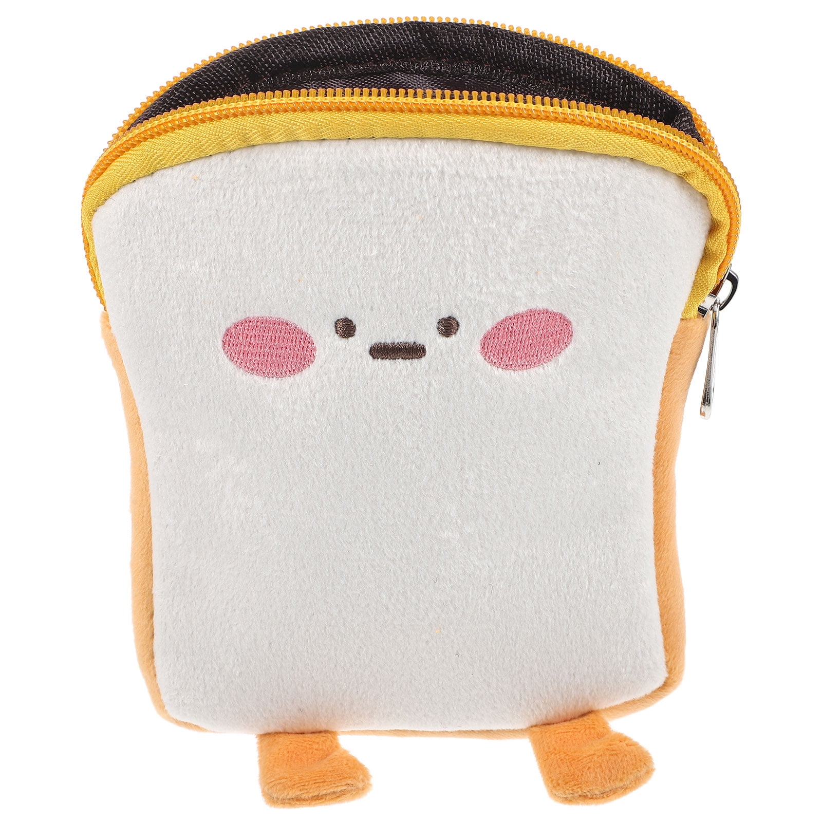 SWETRACE 1Pack Plush Yellow Tampon Holder Compact Shape For Girls Women ...