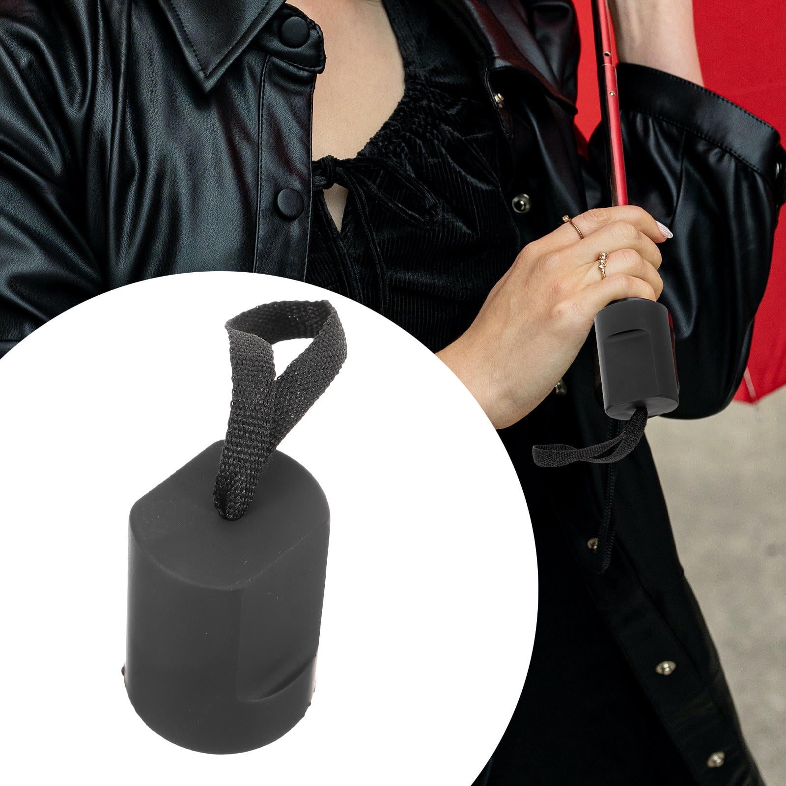 SWETRACE 1Pack Replacement Handle for Rainy Weather Umbrellas Black ...