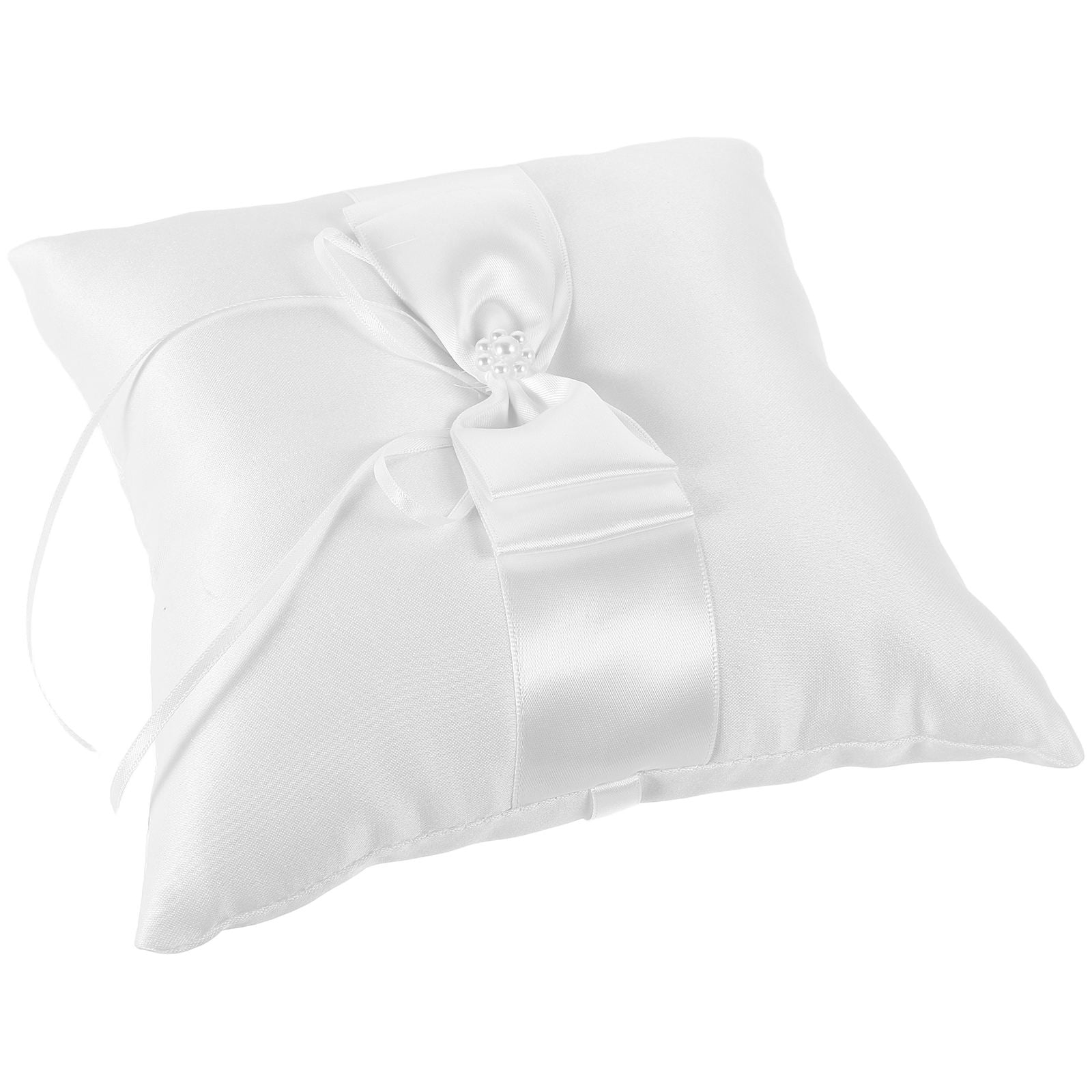SWETRACE 1Pack Ring Pillow for Wedding European Design Satin and ...