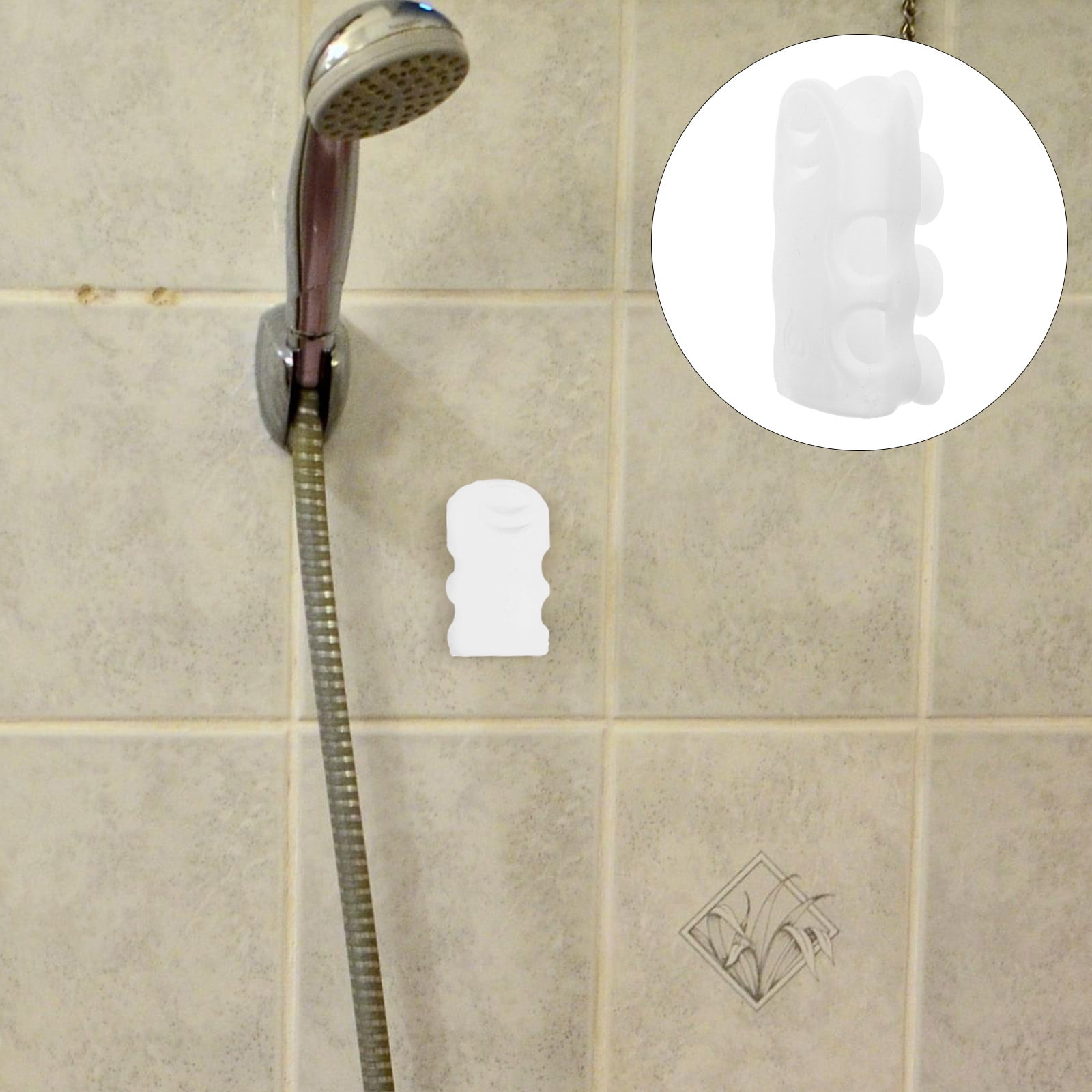 SWETRACE 1Pack Silicone Shower Suction Cup Pack for Wall Mounting ...