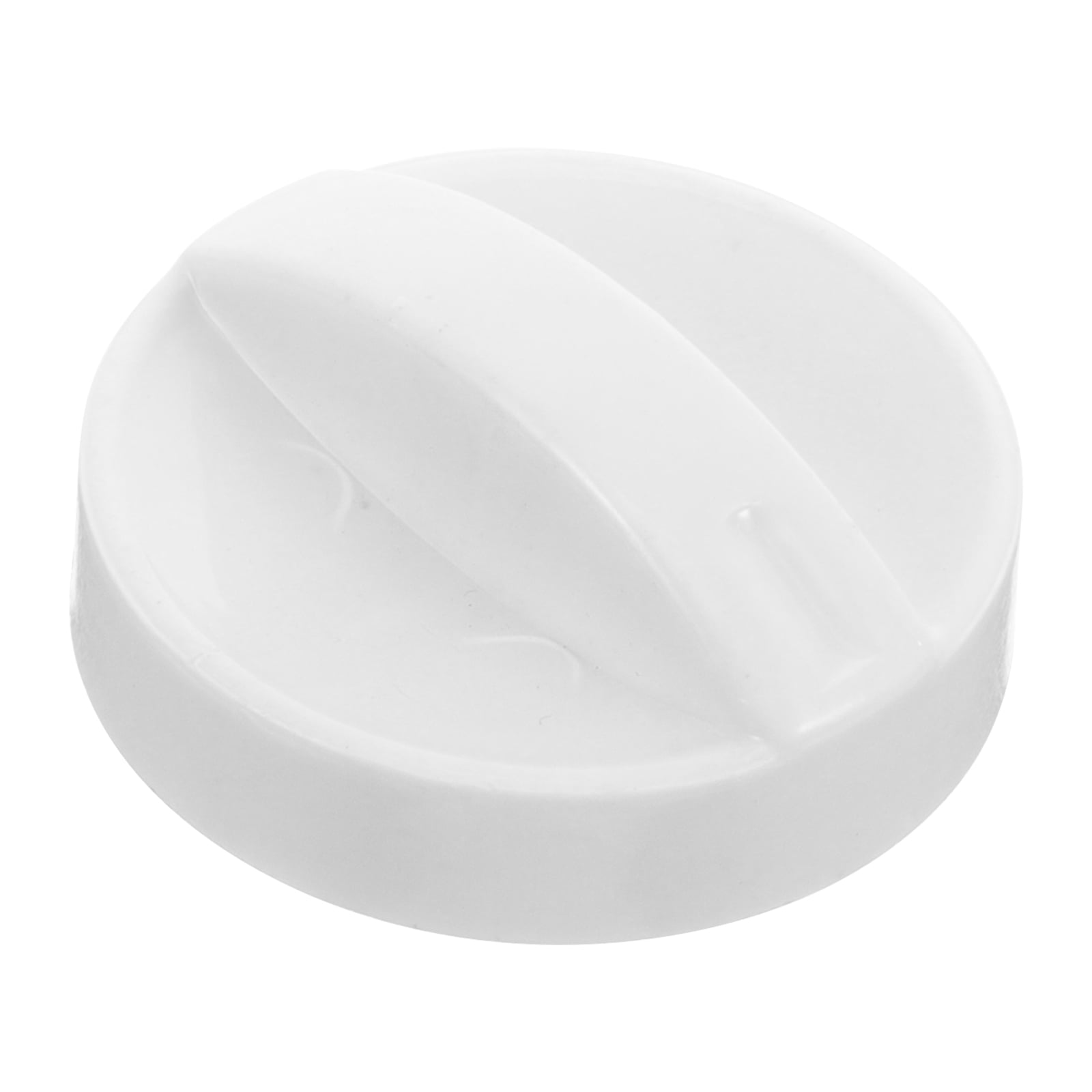 SWETRACE 1Pack Simple and Delicate Round White Plastic Knobs for a ...