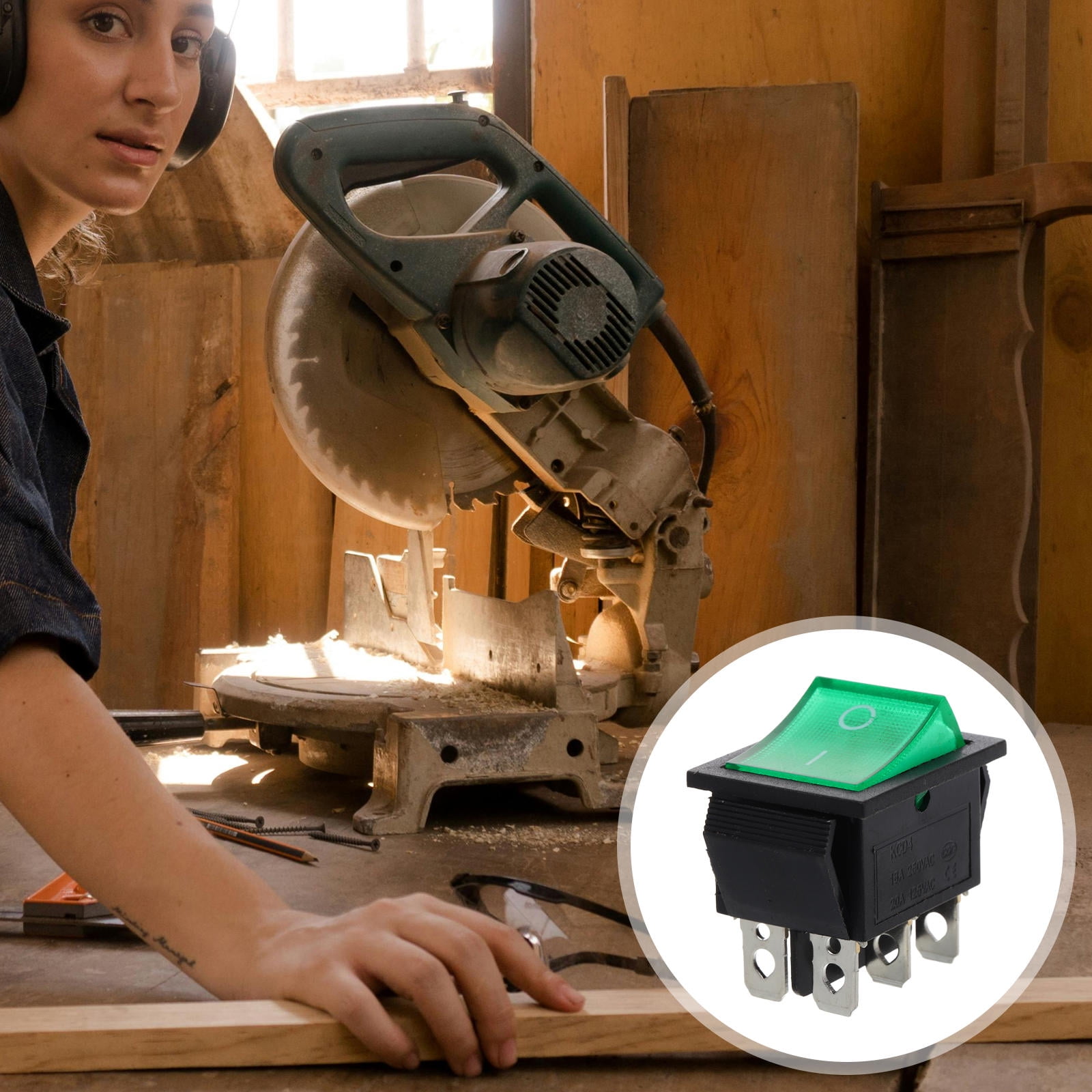 SWETRACE 1Pack Stable Connection On Off Control Rocker Switch for Cars ...