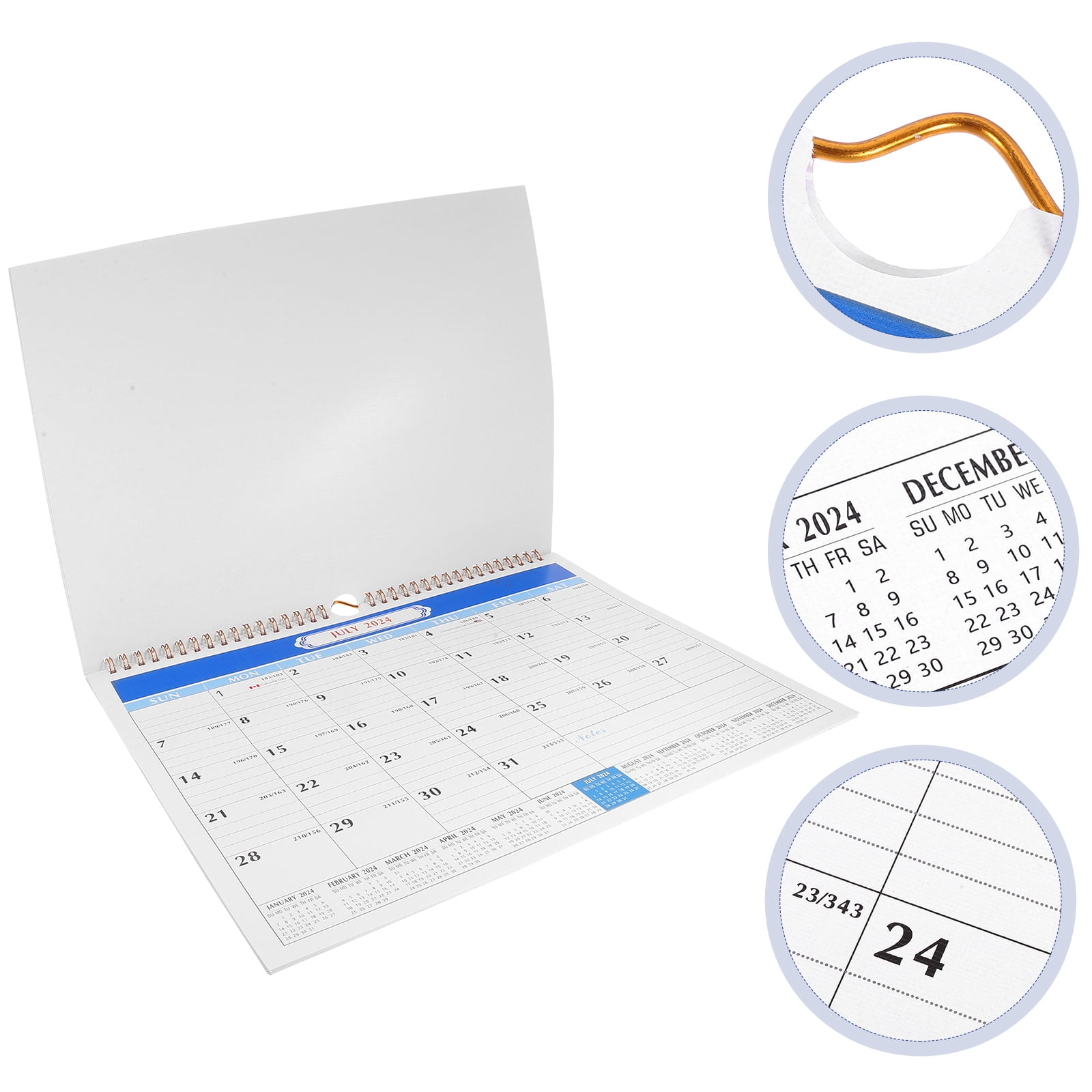 SWETRACE 1Pack Sturdy Daily Use Wall Monthly Calendar for Household and ...
