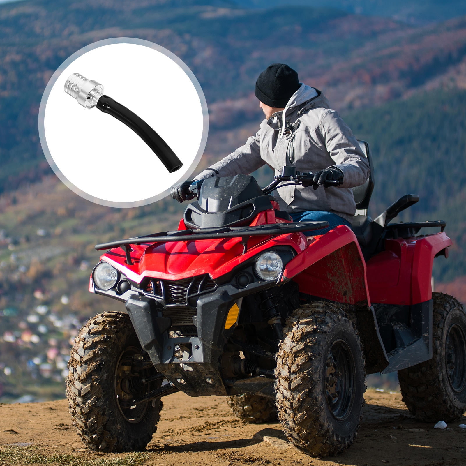 SWETRACE 1Pack Universal Motorcycle Gas Tank Cap Simple Structure ...