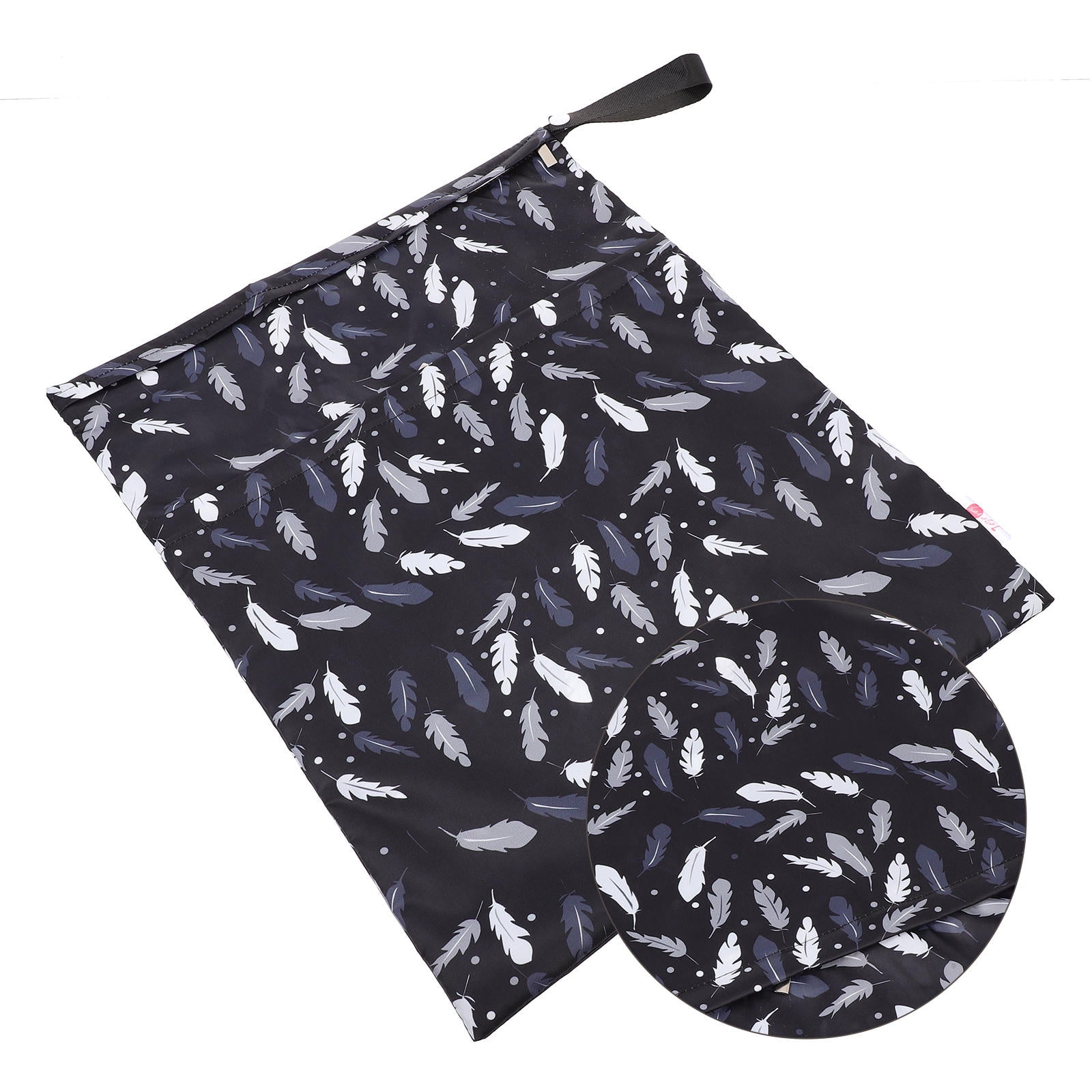 SWETRACE Storage Pouch Polyester Black for Diaper Storage 1Set 15 ...