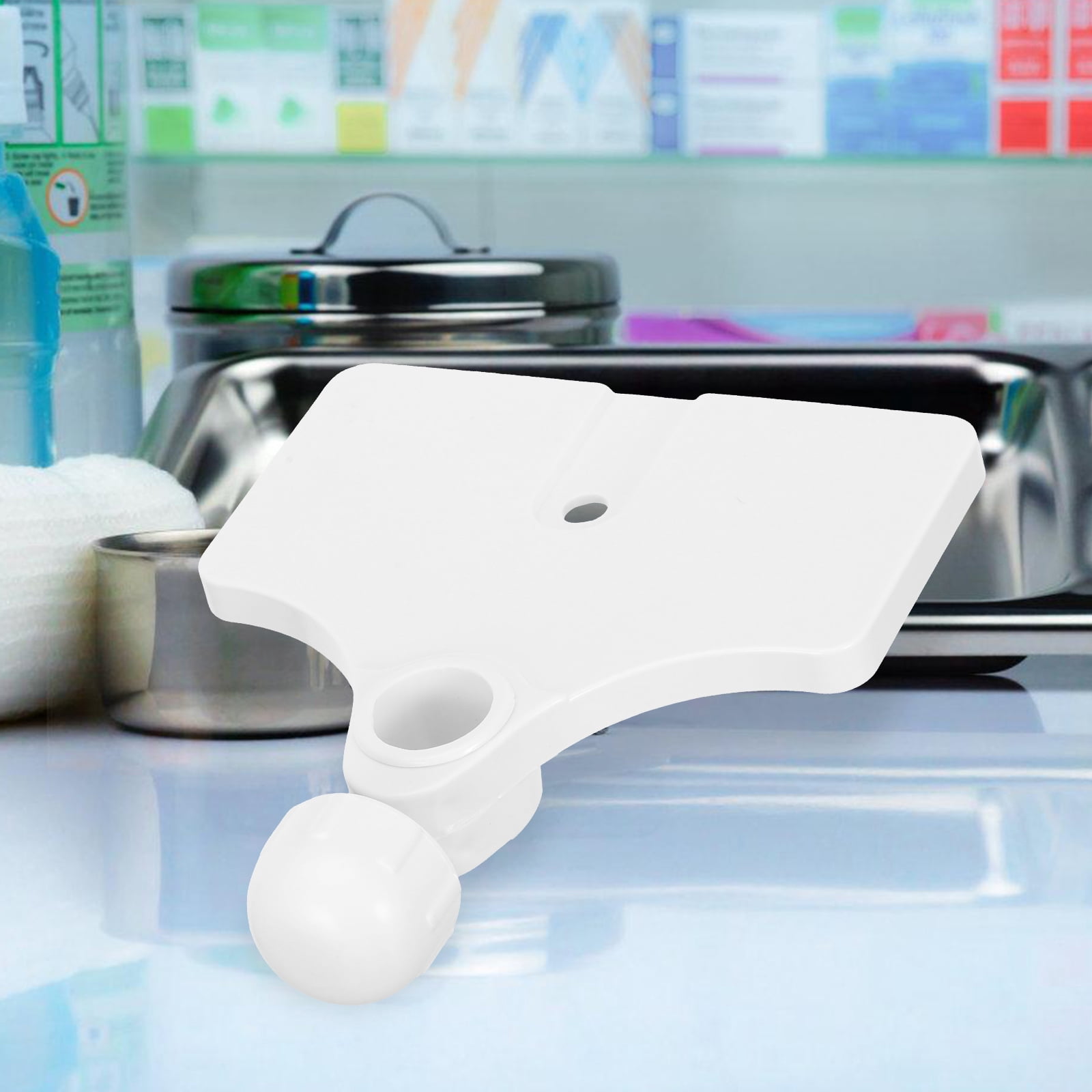 SWETRACE Plastic Drip Stand Holder Drip Stand Plate White ABS 1Set ...