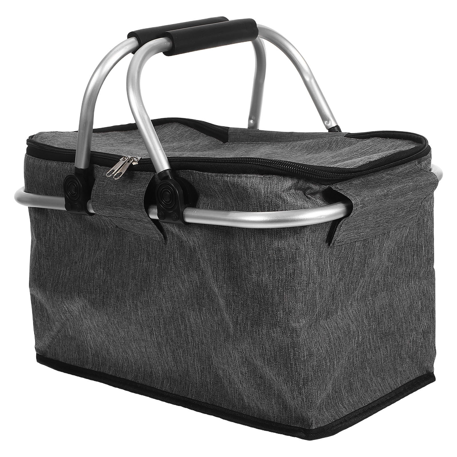 SWETRACE 1Pcs Insulated Food Basket for Groups Grey Waterproof Picnic ...