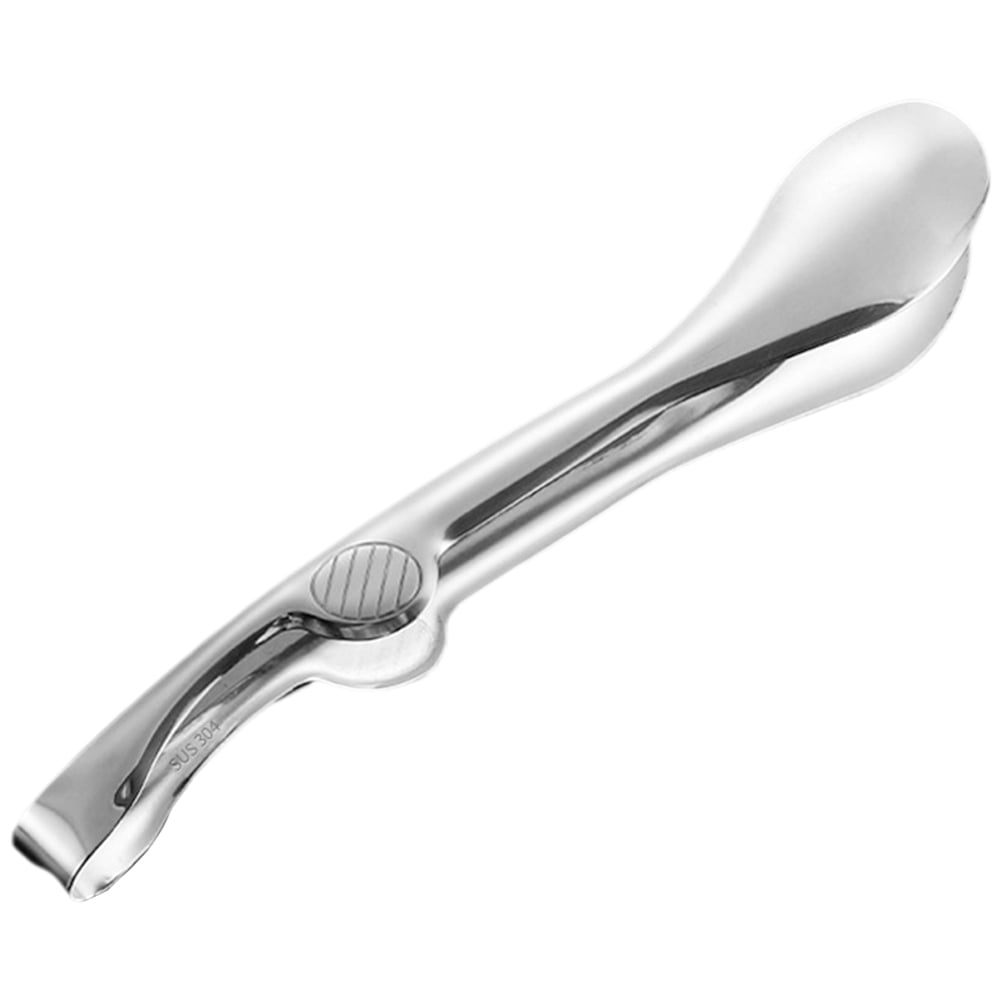 SWETRACE Stainless Steel Kitchen Tongs 1 Pc with Ergonomic Handle for ...