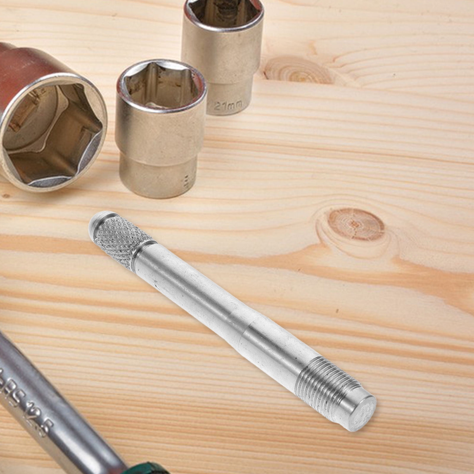 SWETRACE 1Pcs Precision Fit Wheel Stud Installer Kit Silver 11.7X1.1X1 ...