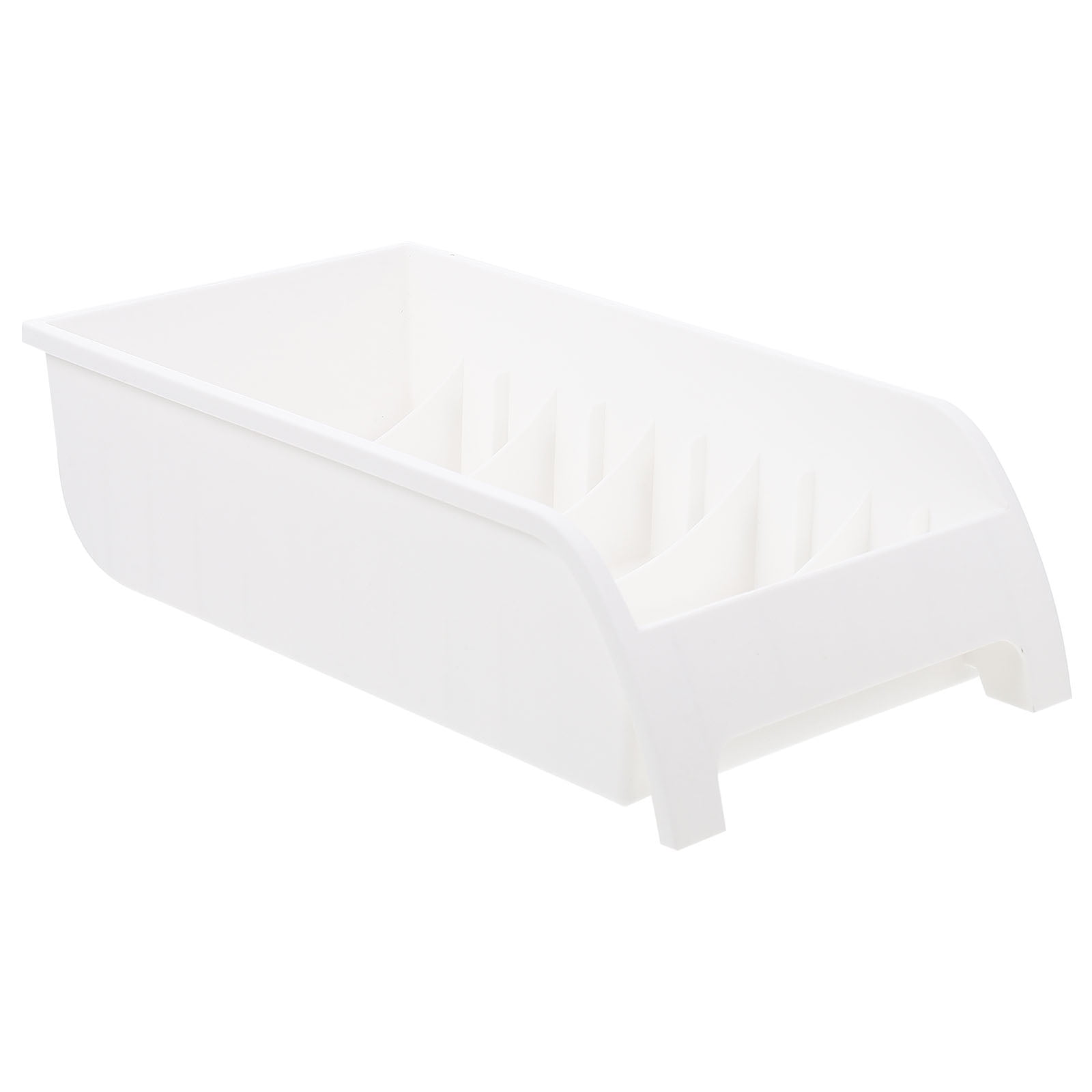 SWETRACE 1Pcs Rectangular Dish Drying Rack White Plastic PP for ...