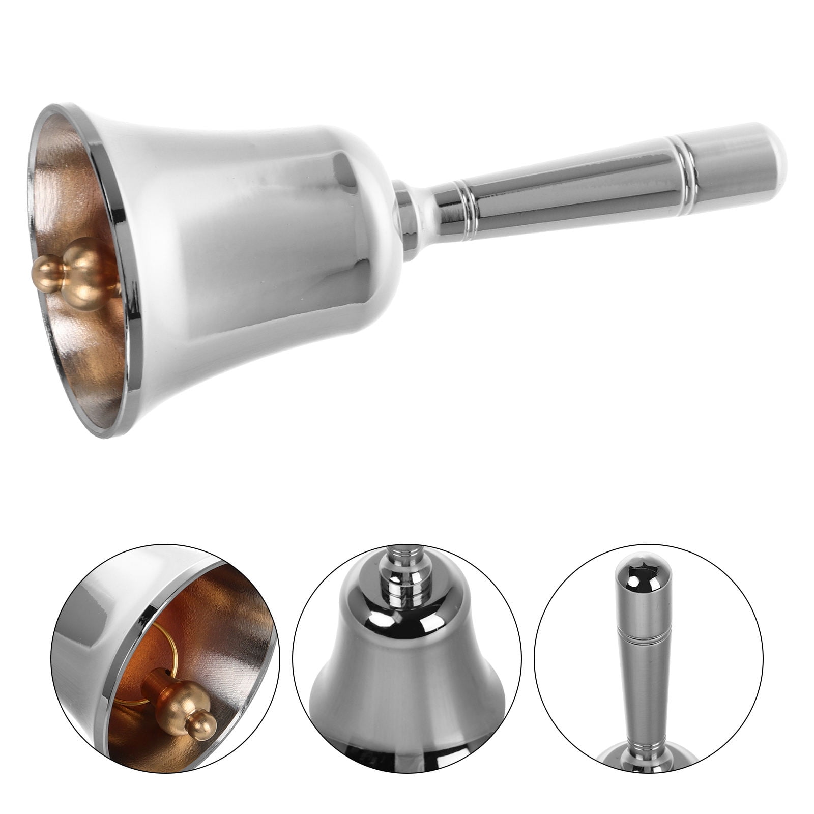 SWETRACE 1Pcs Retro Metal Table Bell for Dinner Bell and Restaurant ...