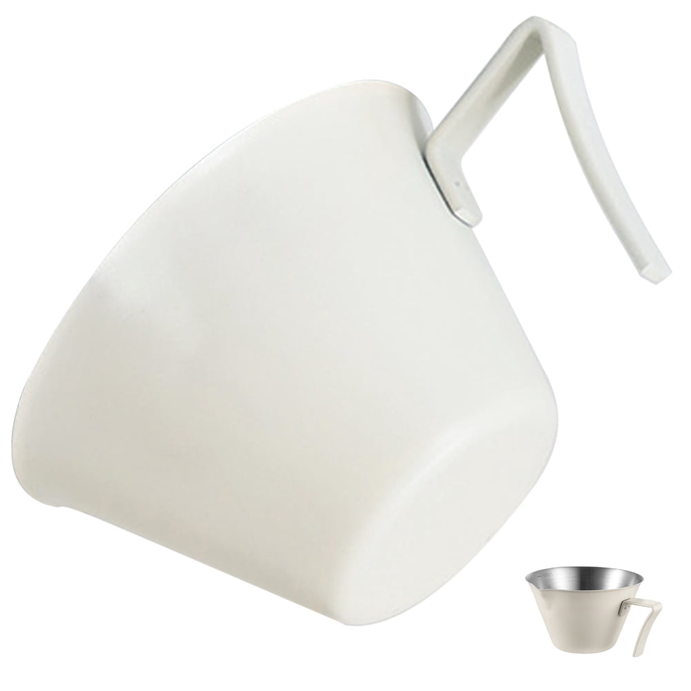 SWETRACE 1Pcs Stainless Steel Espresso Cups Spout Design Measuring ...