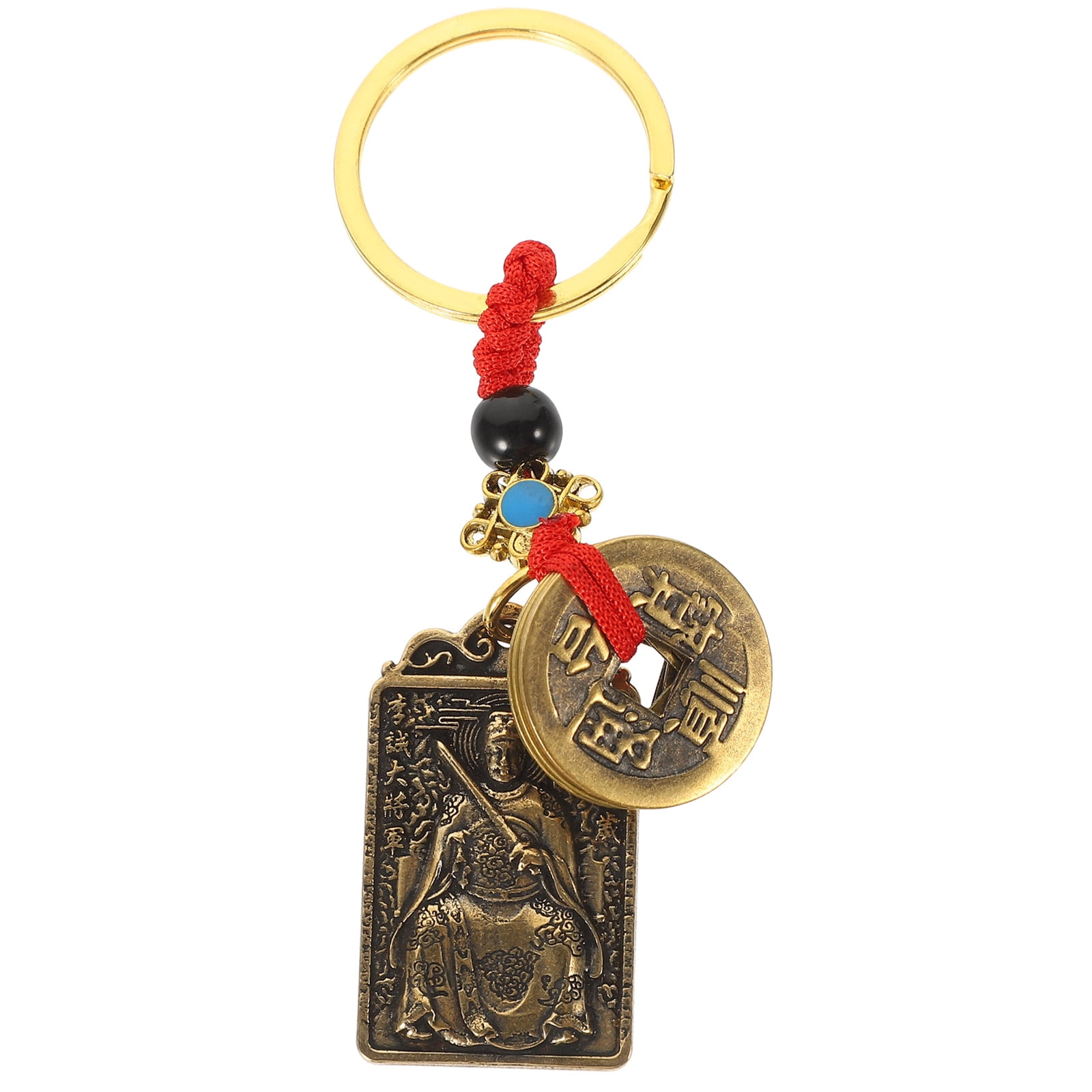 SWETRACE Keychain Decorative Copper 1Pcs 3.7X0.9X0.2In Rectangle ...