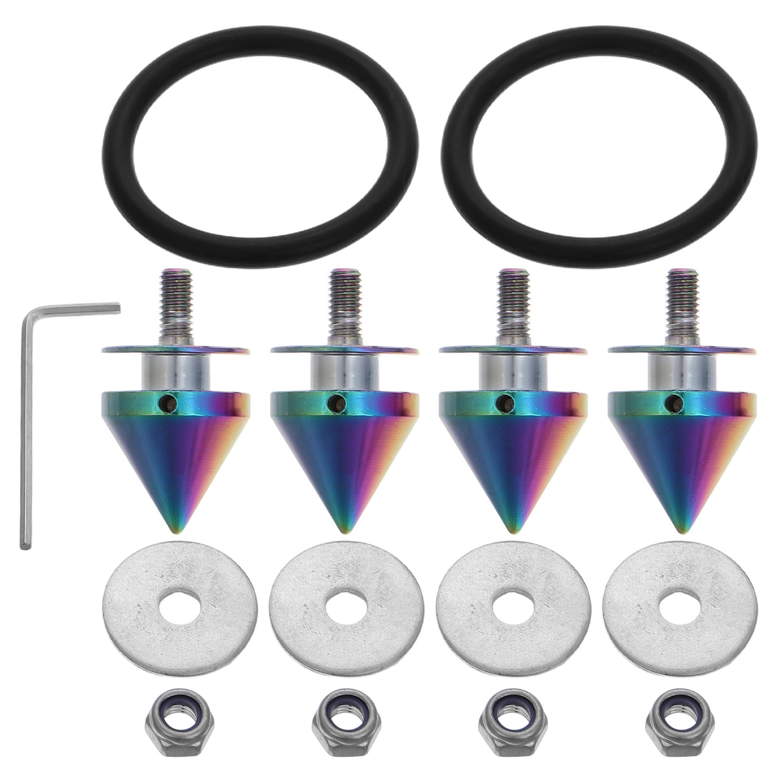 SWETRACE Car Modification Bumper Screws Assorted Color 1 Set - Walmart.com