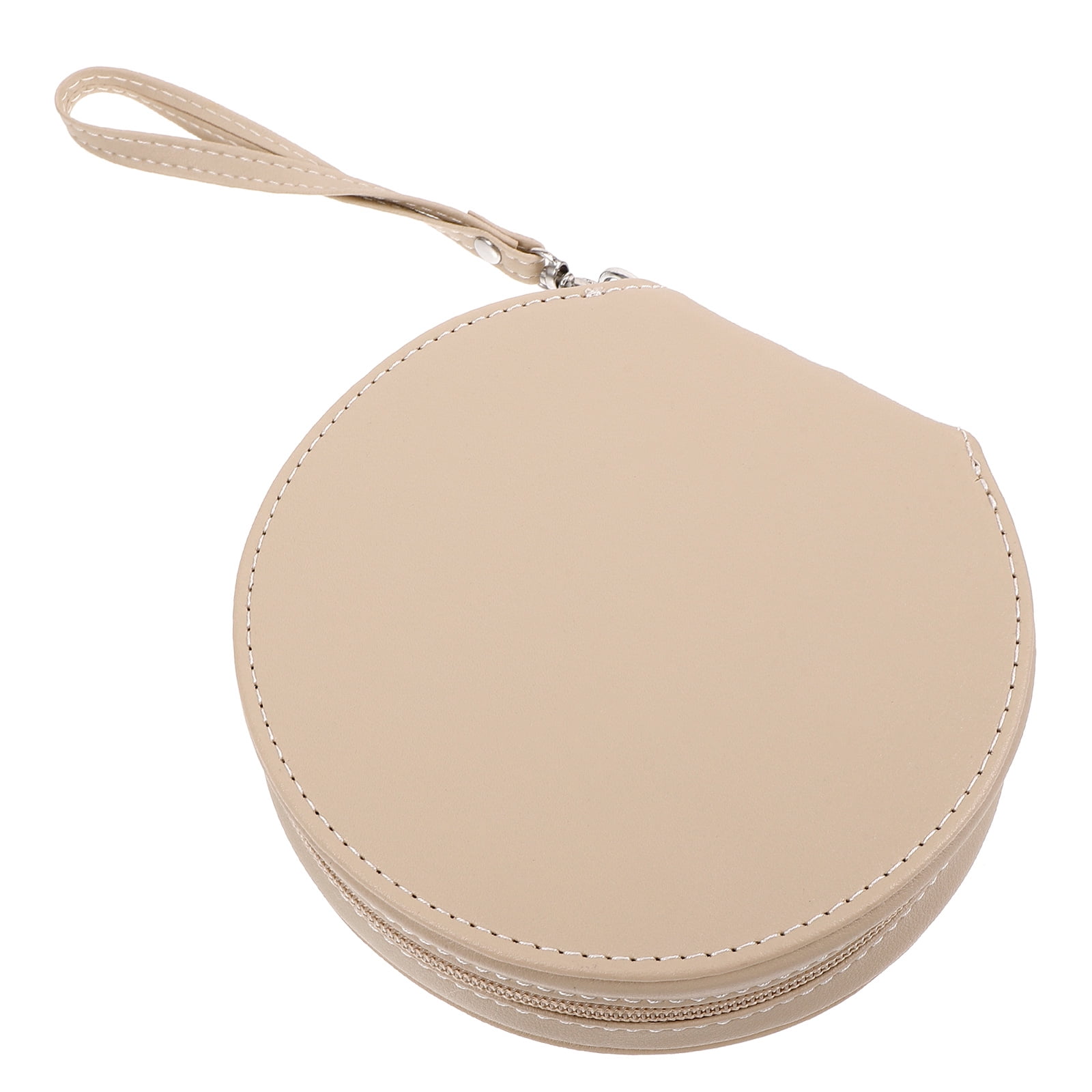 SWETRACE Cd Organizer CD Case Beige PU 1Set Sleek Design - Walmart.com