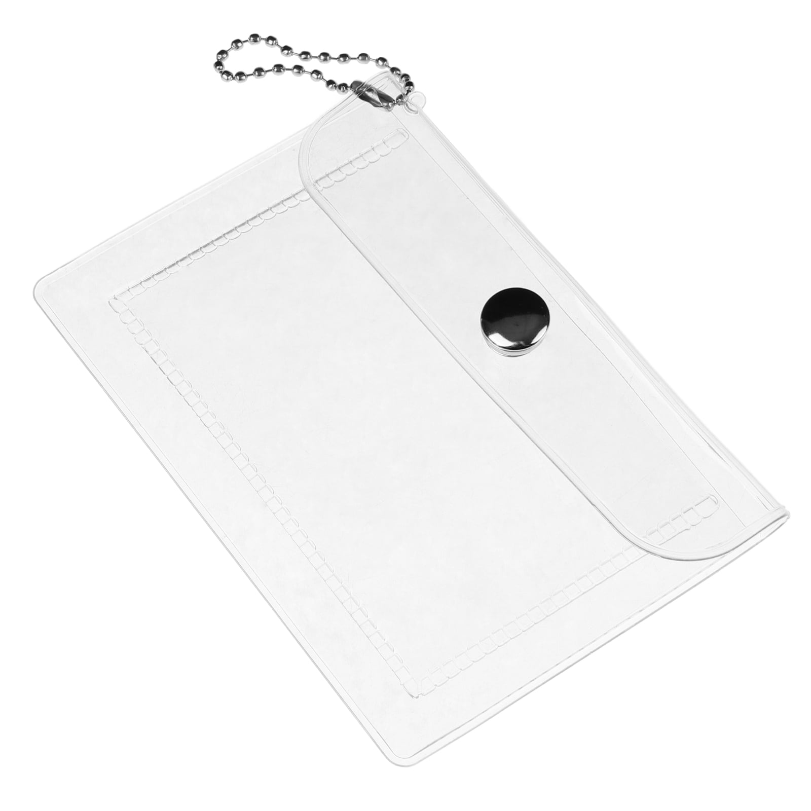 SWETRACE 1Set Compact Coin Purse Square Transparent PVC for Keychain ...