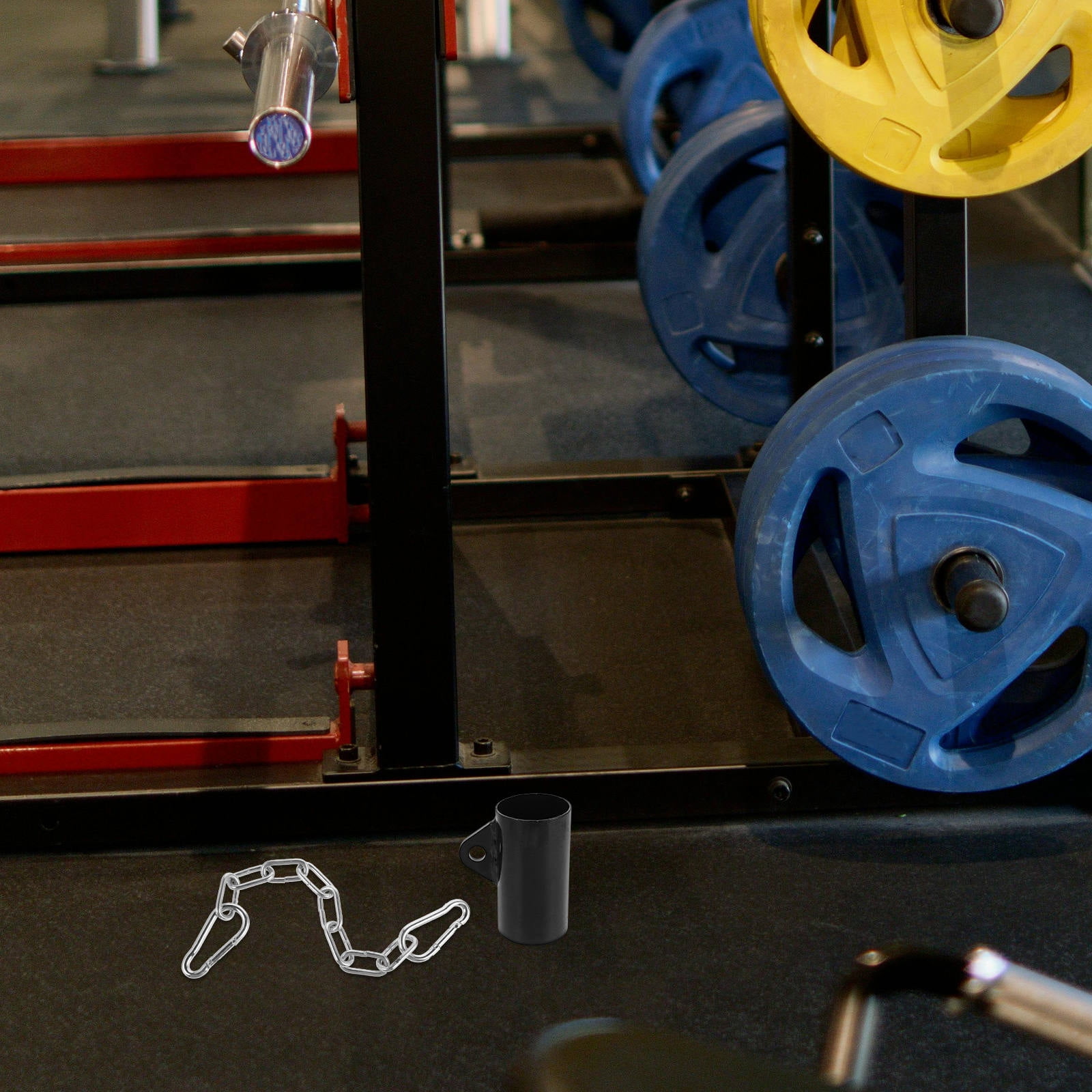 SWETRACE 1Set Ergonomic Handle Workout Accessory Black Barbell ...