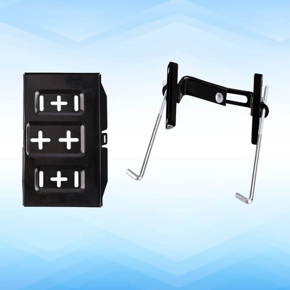 SWETRACE 1Set Metal Car Battery Holder Kit with High Load Capacity and ...