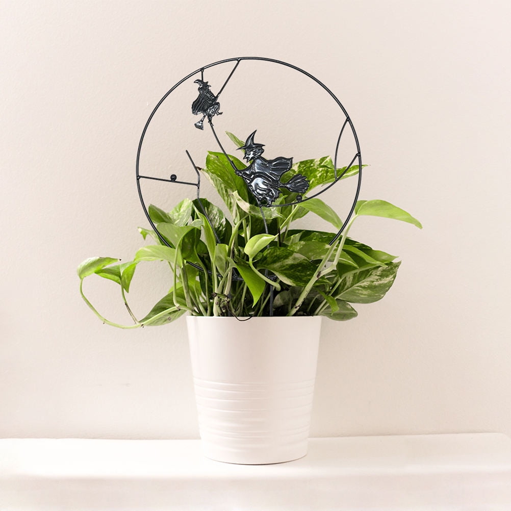 SWETRACE Flower Garden Trellis Black Metal Heat Dissipation 1Set 15.72X11.79In - Walmart.com