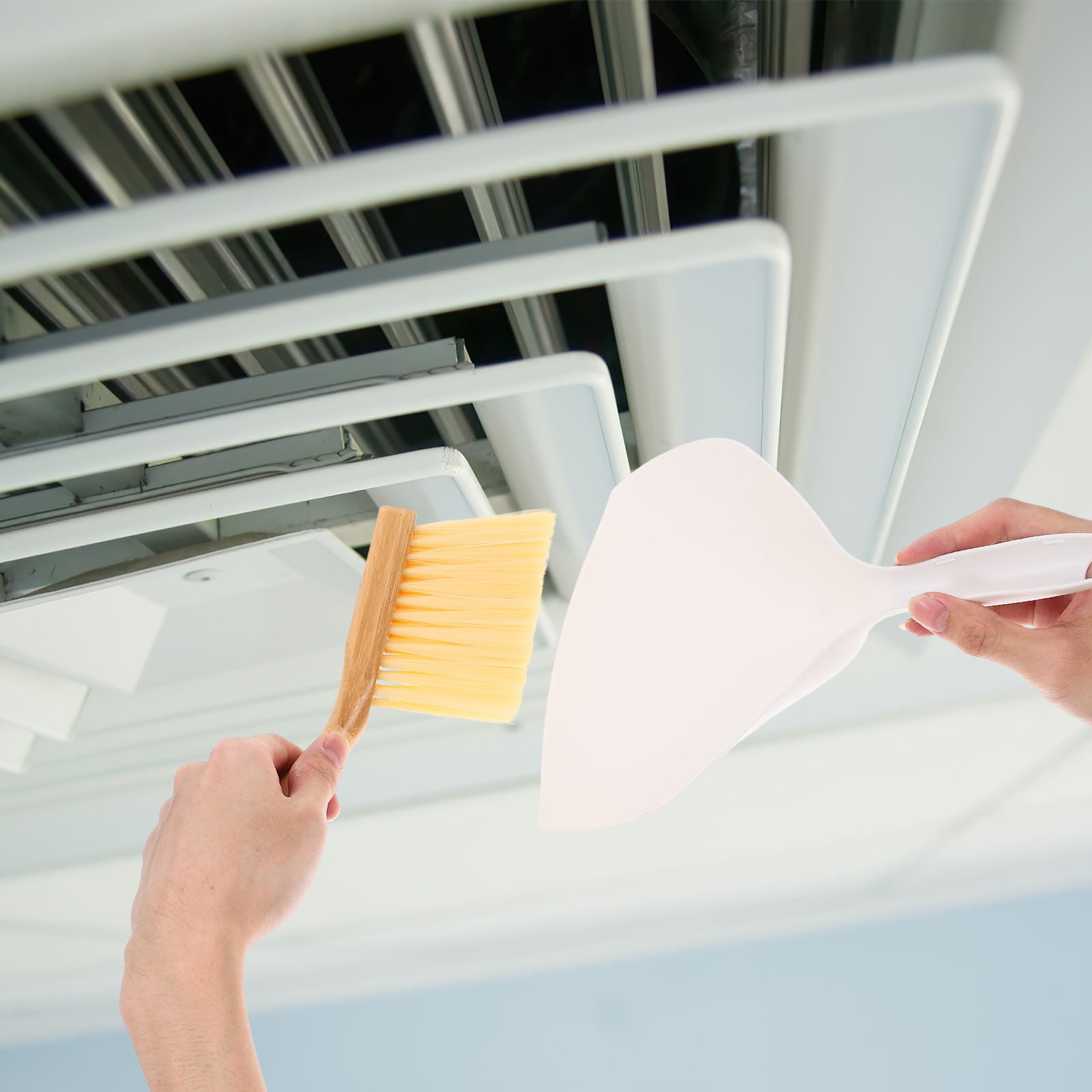 SWETRACE Mini Broom Set 1 Piece Compact Handheld Sweeping Brush 11.5x7 ...