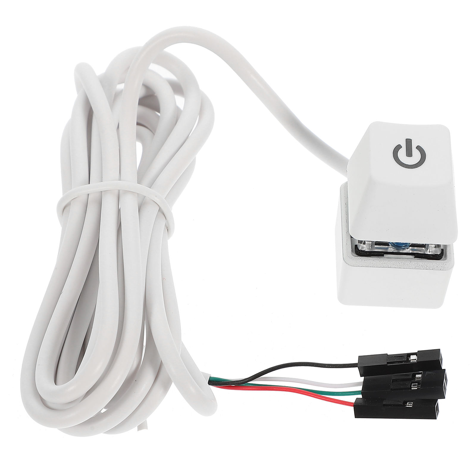 SWETRACE 1Set Pc Case Button with Copper and Led for Desktop and Office ...