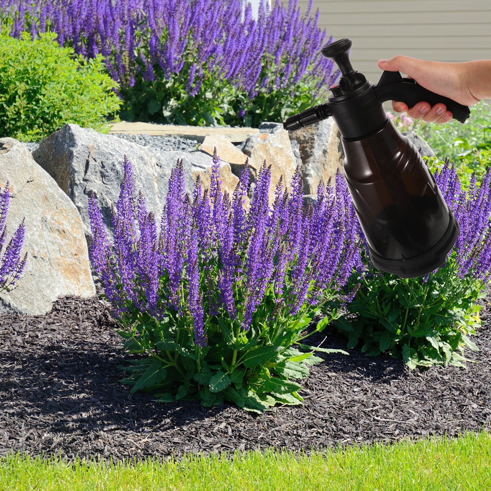 SWETRACE 1Set Plastic Hand Pressure Sprayer for Car Washing and ...