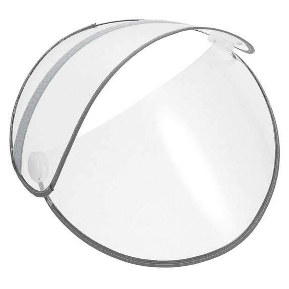 SWETRACE 1Set Reusable Rain Poncho Supply Clear Plastic Brim for ...