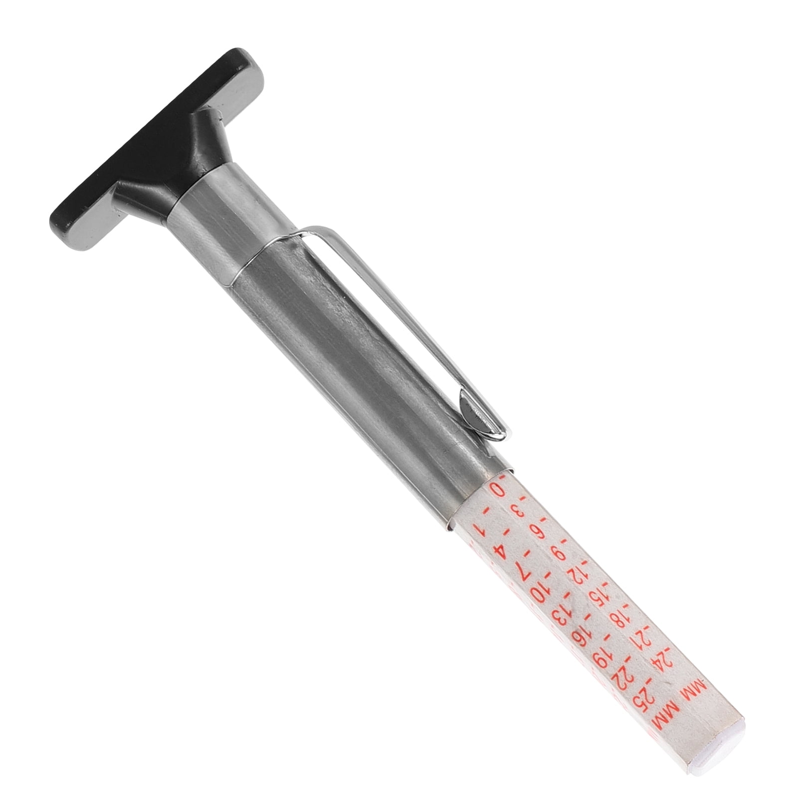 SWETRACE 1Set Silver Plastic Tire Tread Depth Measuring Tool for ...