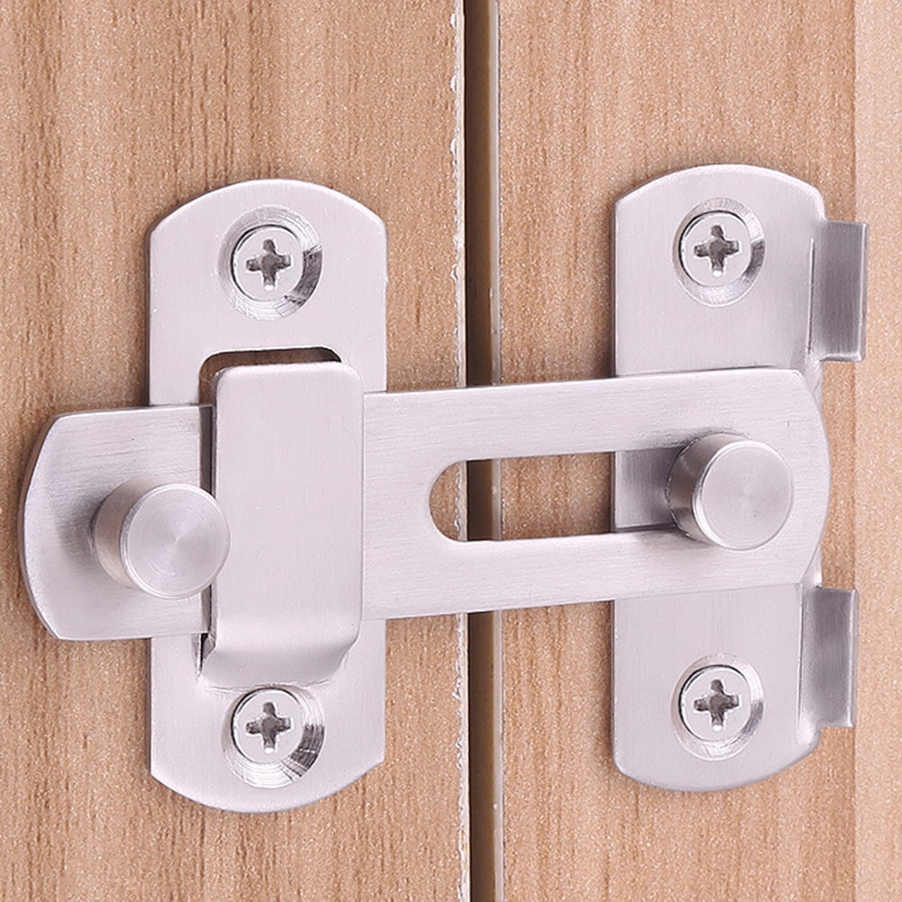 SWETRACE 1Set Stainless Steel Buckle Lock for Door and Window Security ...