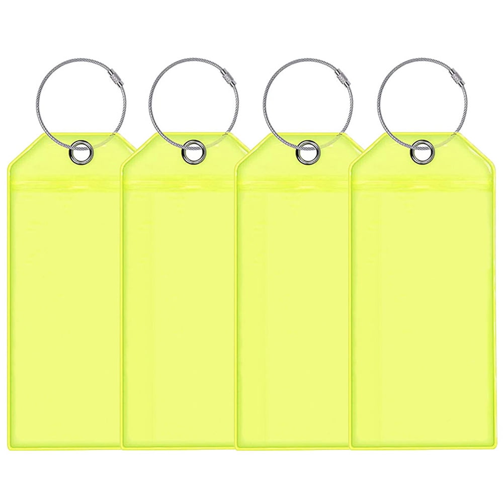 SWETRACE 1set Luggage Tags With Durable Identifier For Reusable Baggage ...
