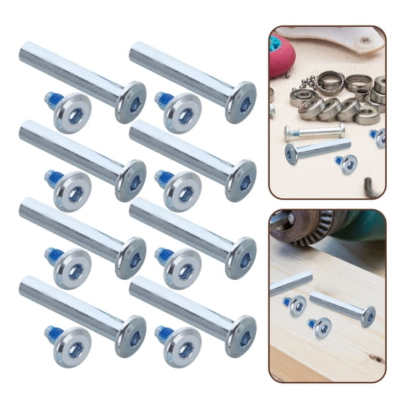 SWETRACE 20 Sets Roller Skate Screws for Skating Adventures Aluminium ...